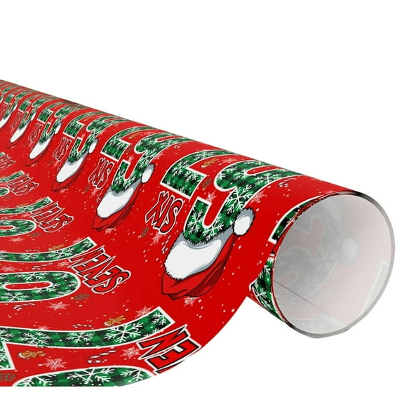 67 Christmas Wrapping Paper - Funny Six Seven Design Holiday Wrap For ...