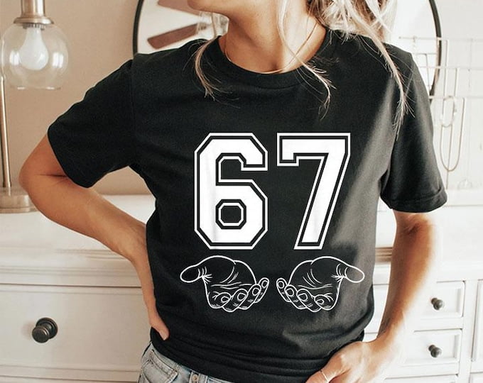 67 Costume Six Seven Gen Z T-Shirt - Walmart.com