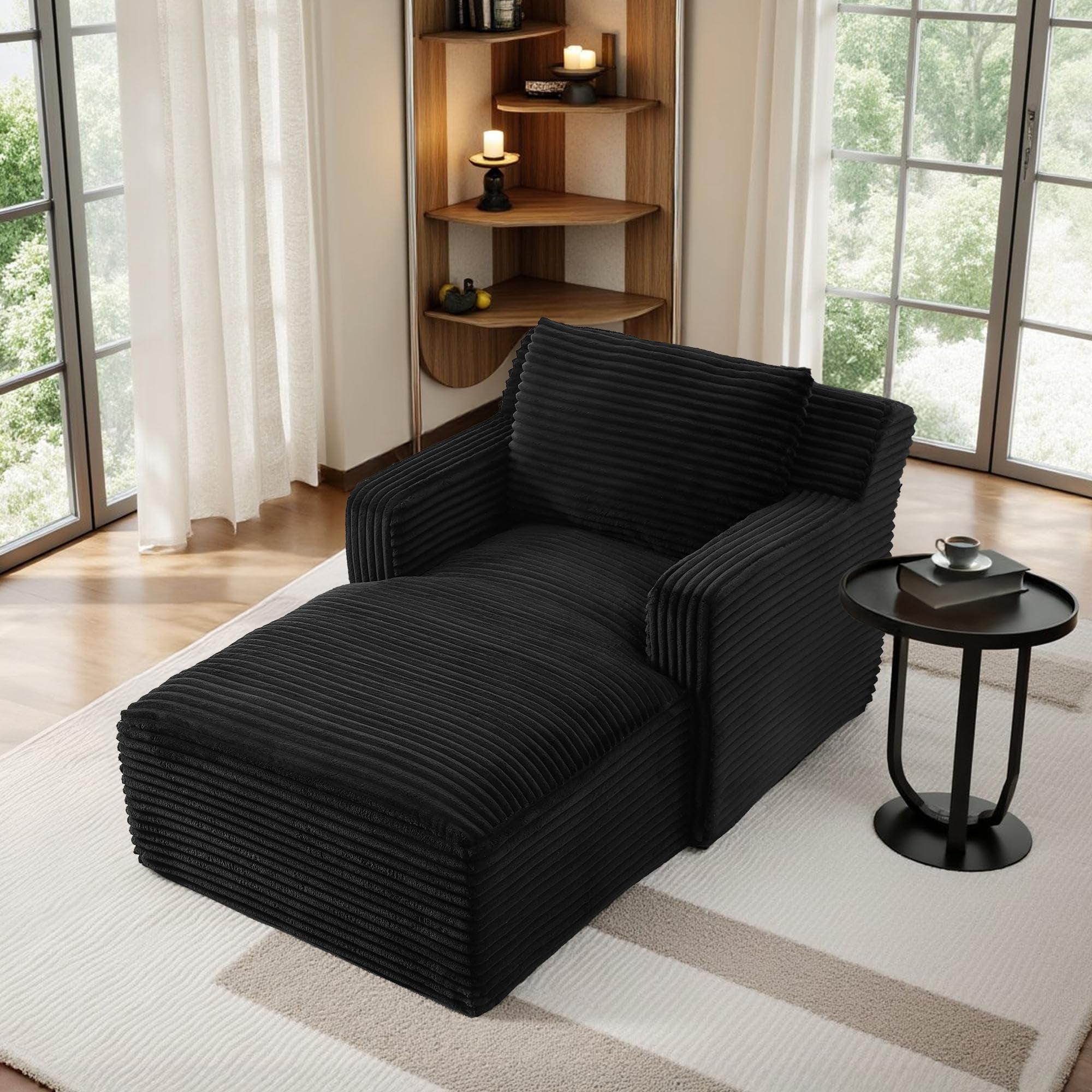 67" D Boneless Couch for Living Room Chairs Oversized Reading Chair ...