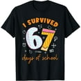 67 Days of School Cool Teacher Design T-Shirt Shirts - Walmart.com
