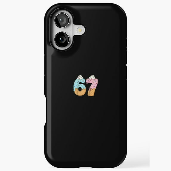 67 Drip Meme Funny Ice Cream Baseball Humor iPhone Case 17 11 12 13 14 ...