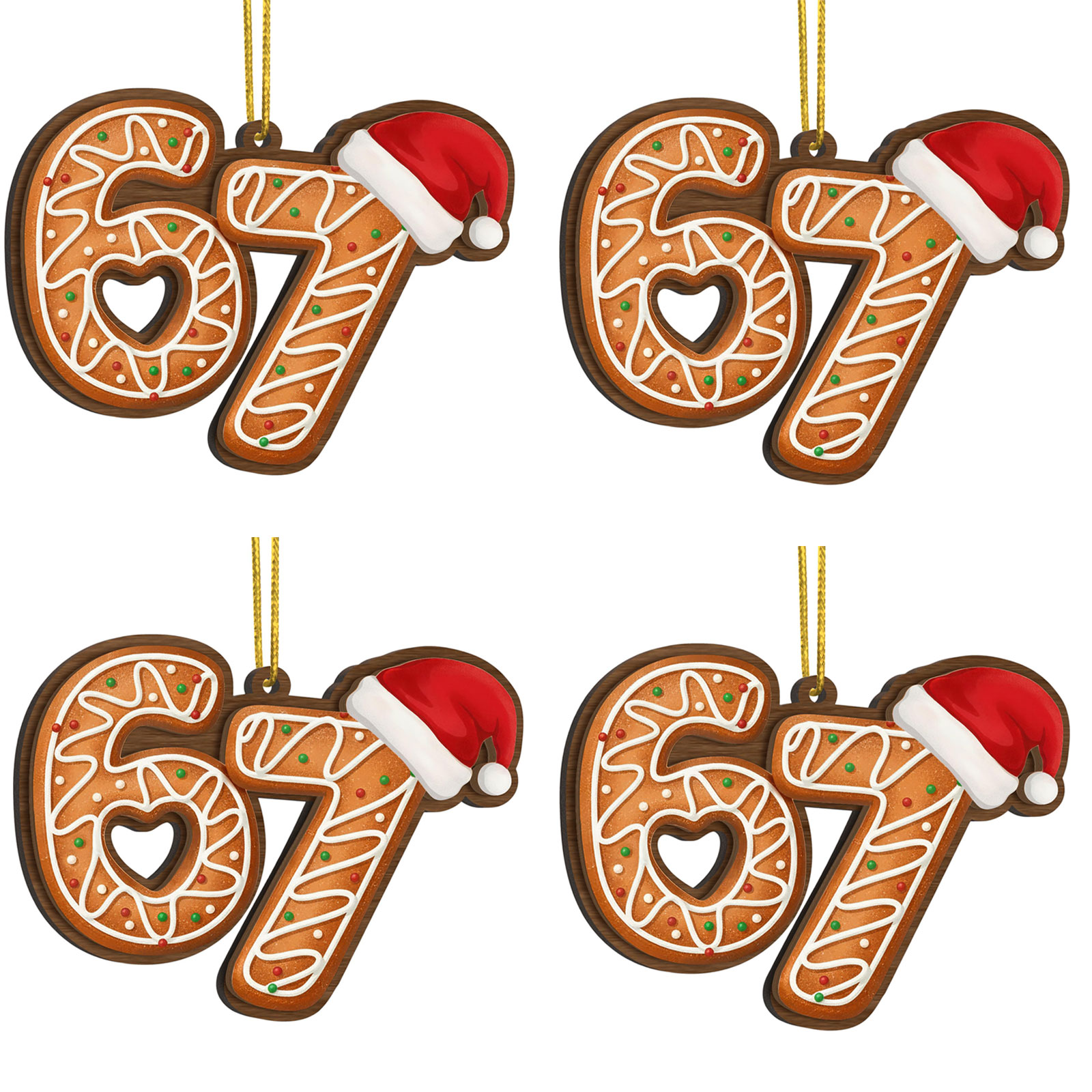 67 Funny Christmas Ornaments 2025, 67 Meme Santa Ornaments for ...