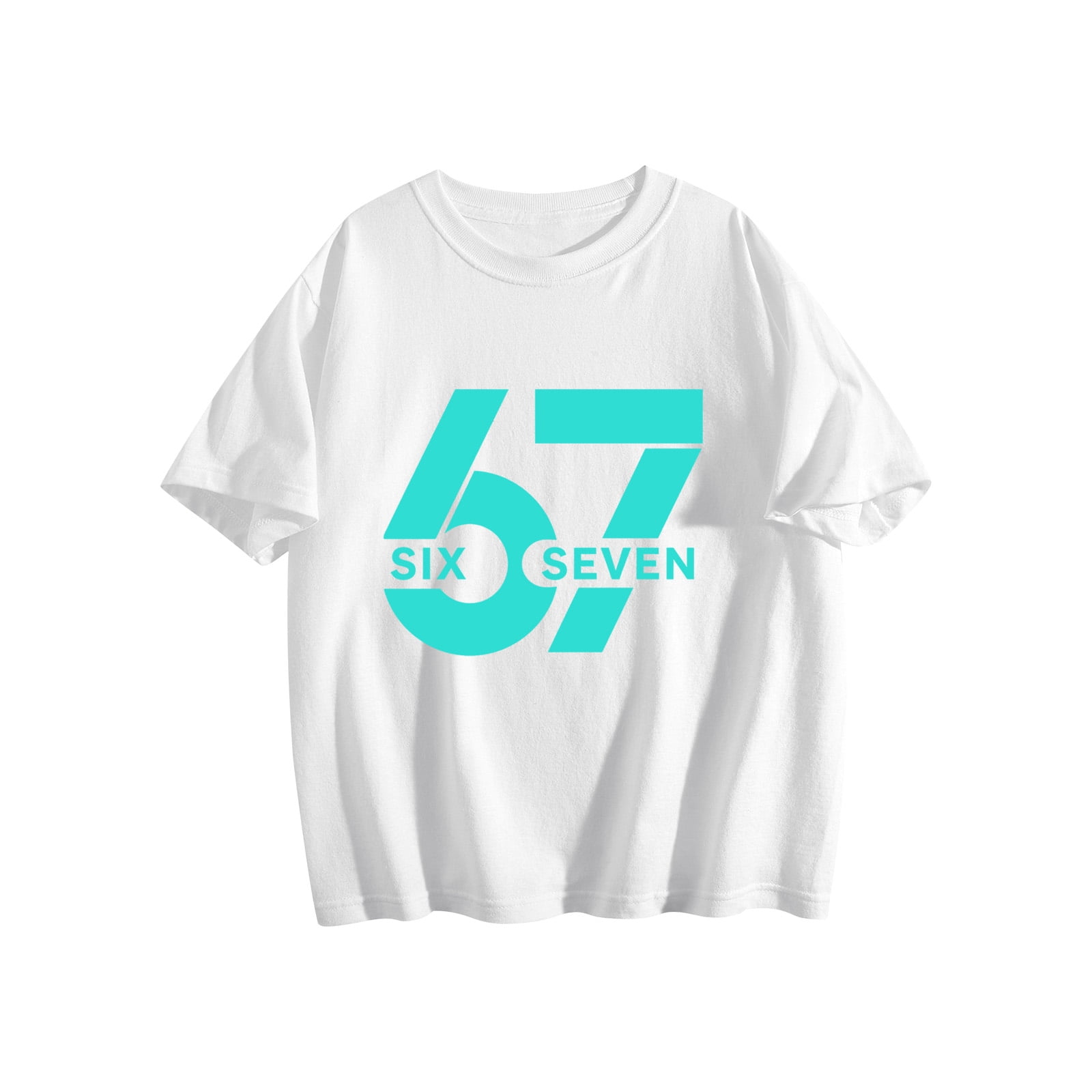 67 Funny Gesture Graphic Tees, Niogvi Six Seven T-Shirt Suitable For ...