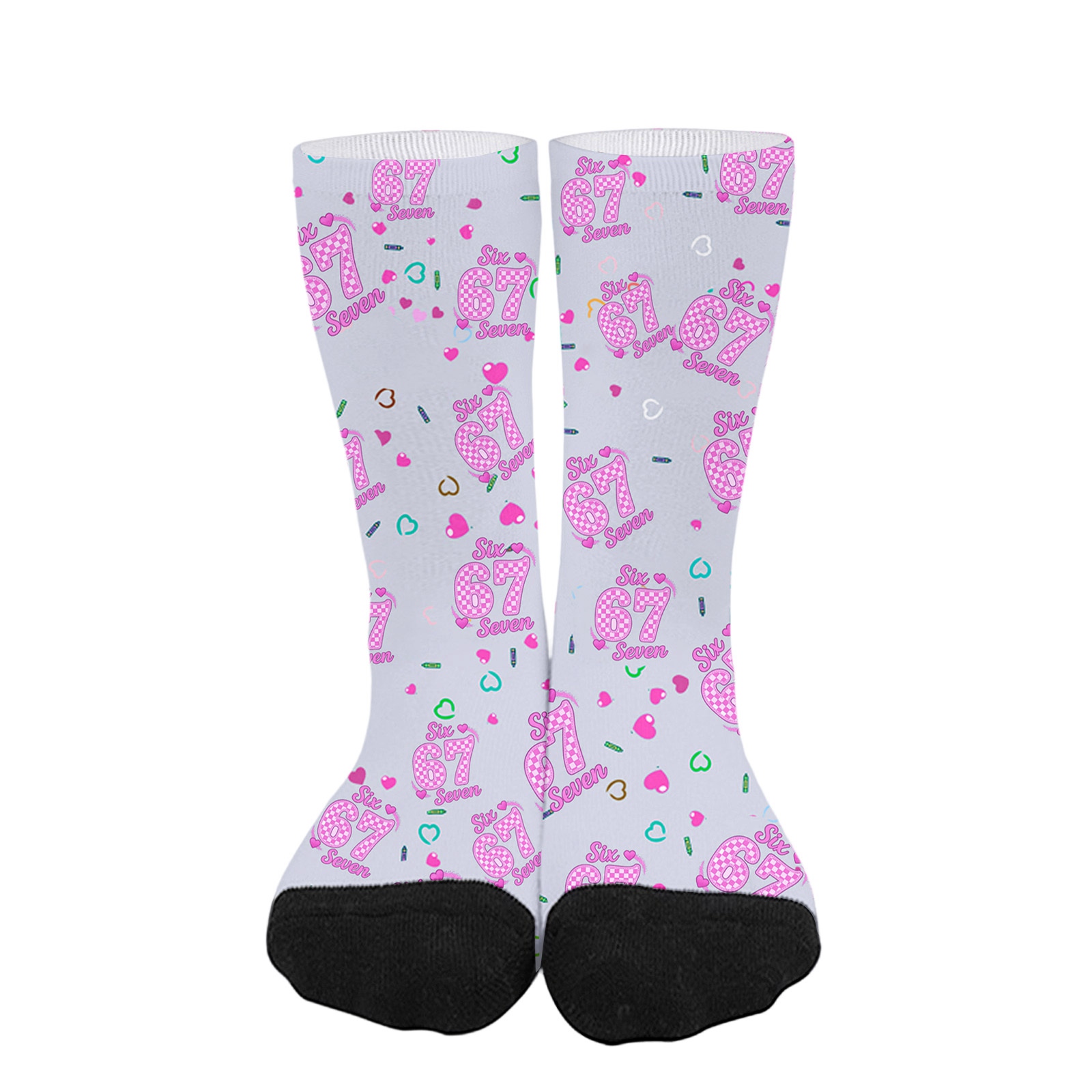 67 Fuzzy Socks 67 Socks For Women 67 Merch 67 Meme 67 Mens Socks Six ...
