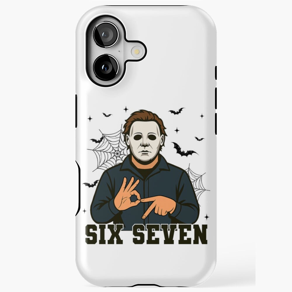 67 Halloween Meme Funny Movie Mashup Design iPhone Case 17 11 12 13 14 ...