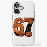 67 Halloween Number Meme Trendy Funny Design iPhone Case 17 16 15 14 13 ...