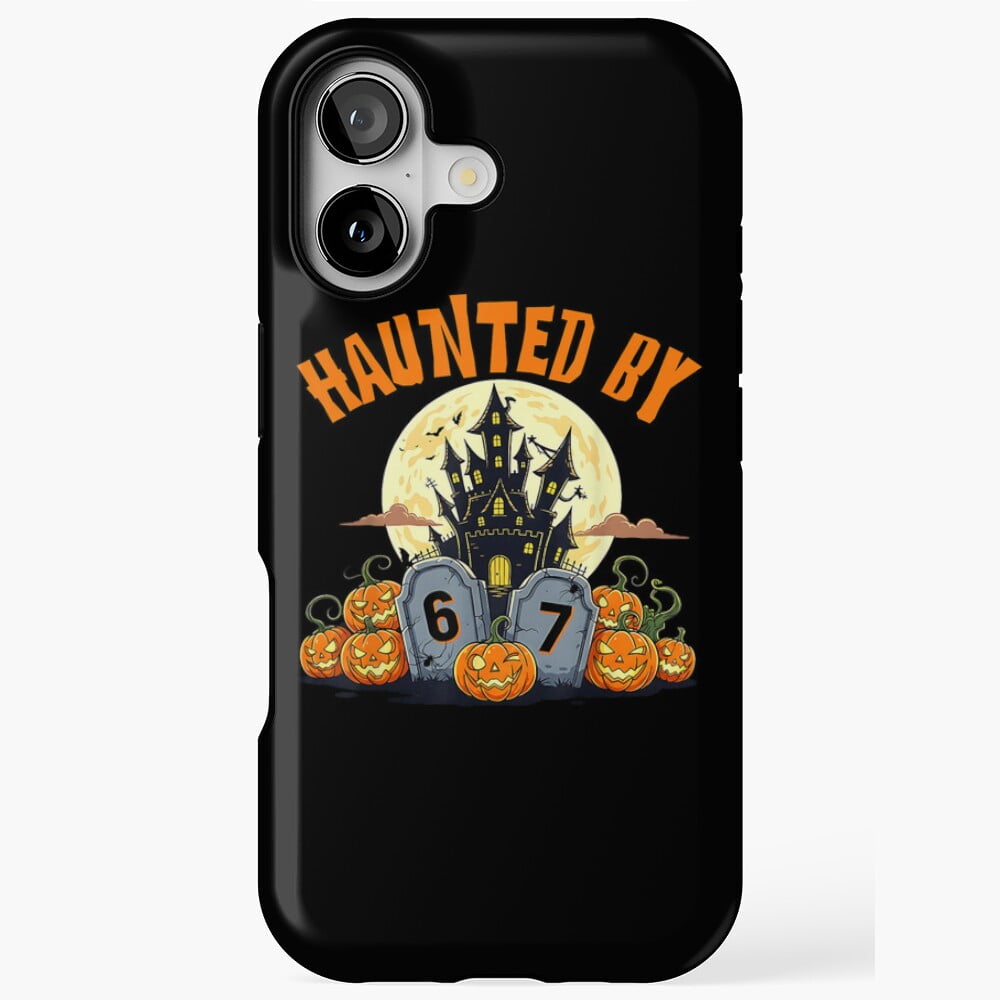 67 Haunted Meme Gen Alpha Halloween Humor iPhone Case 17 11 12 13 14 15 ...