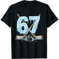 67 Hockey Drip Number Funny Meme Style Boys Graphics T-Shirt - Walmart.com