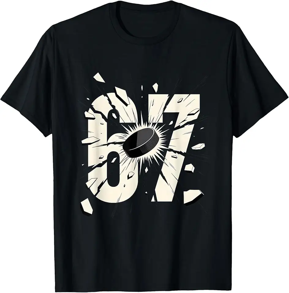 67 Hockey Puck Six Seven 6 7 Meme 67 T-Shirt - Walmart.com