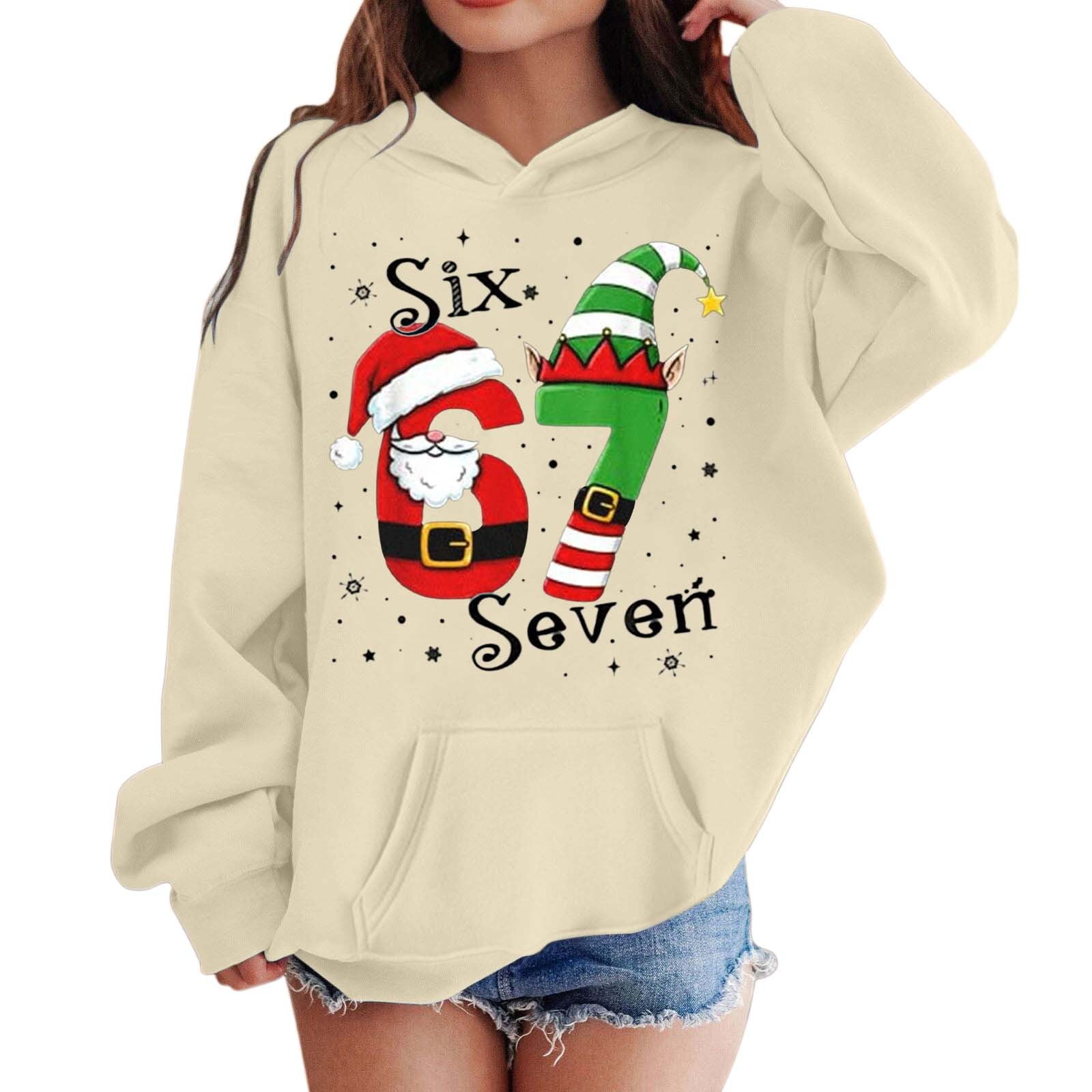 67 Hoodie Kids Boys Fashion 67 Ice Cream Graphic Preppy Sweatshirts ...