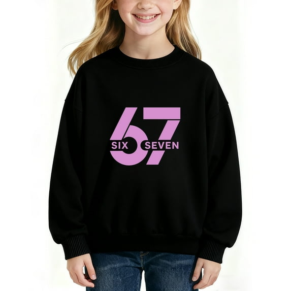 67 Hoodie OdeJous 6 7 Meme Six Seven Sweatshirt Ice Cream Drip Long ...