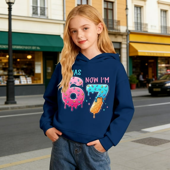 67 Hoodie for Boys Girls Funny 67 Meme Design Graphic Hoodies (Dark ...