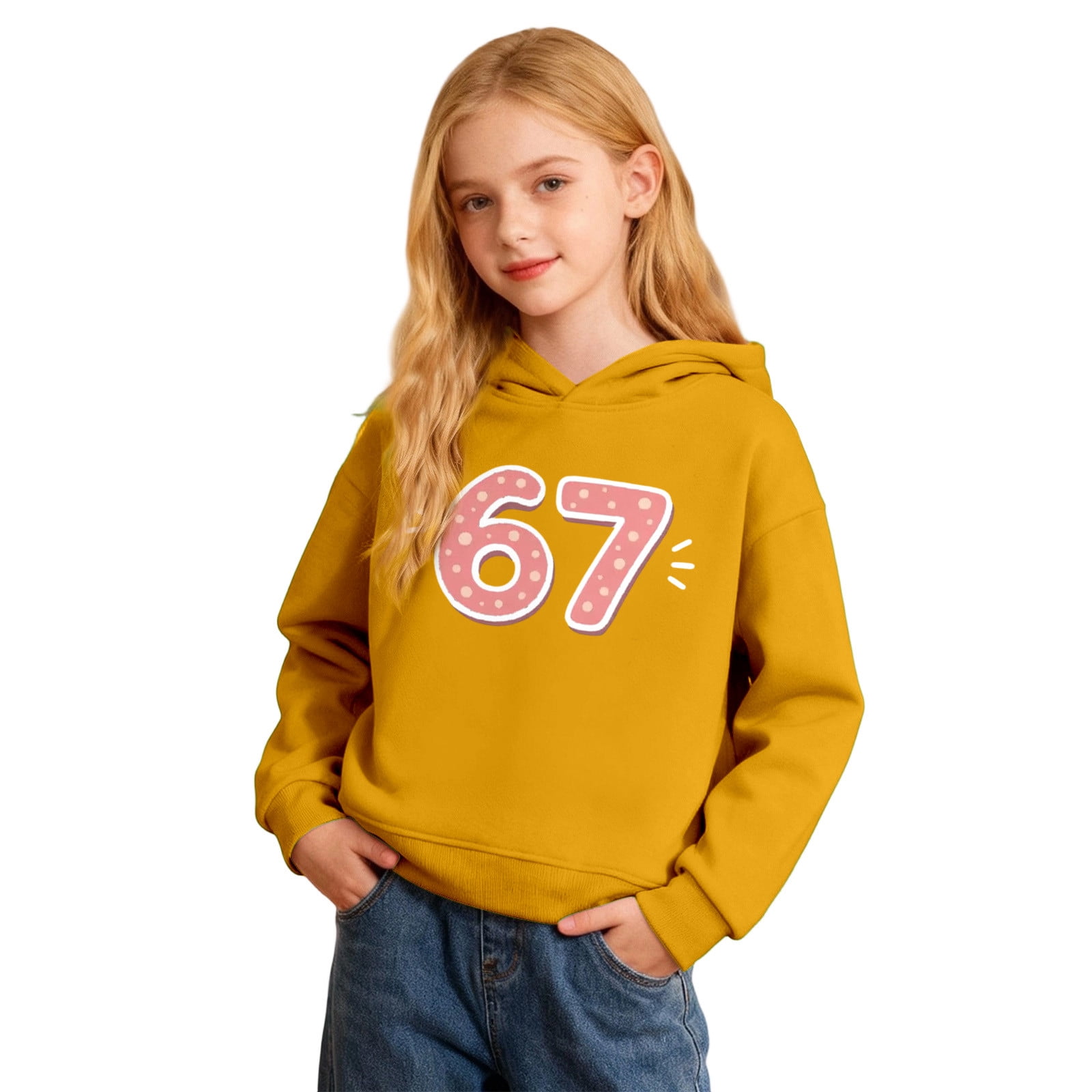 67 Hoodies For Boys Girls Funny Six Seven Meme Numbers Cat Emoticons ...