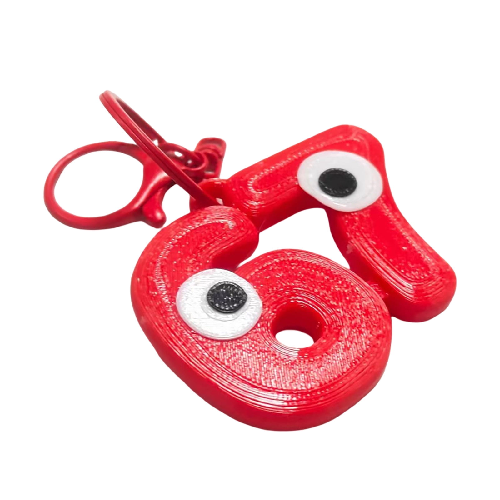 67 Keychain Humorous Slang Number Keychain With Googly Eyes Novelty ...