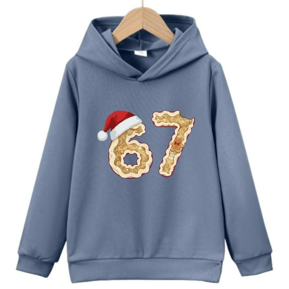 67 Kid Christmas Santa Meme Funny Six Seven Gen Alpha Slang Casual ...