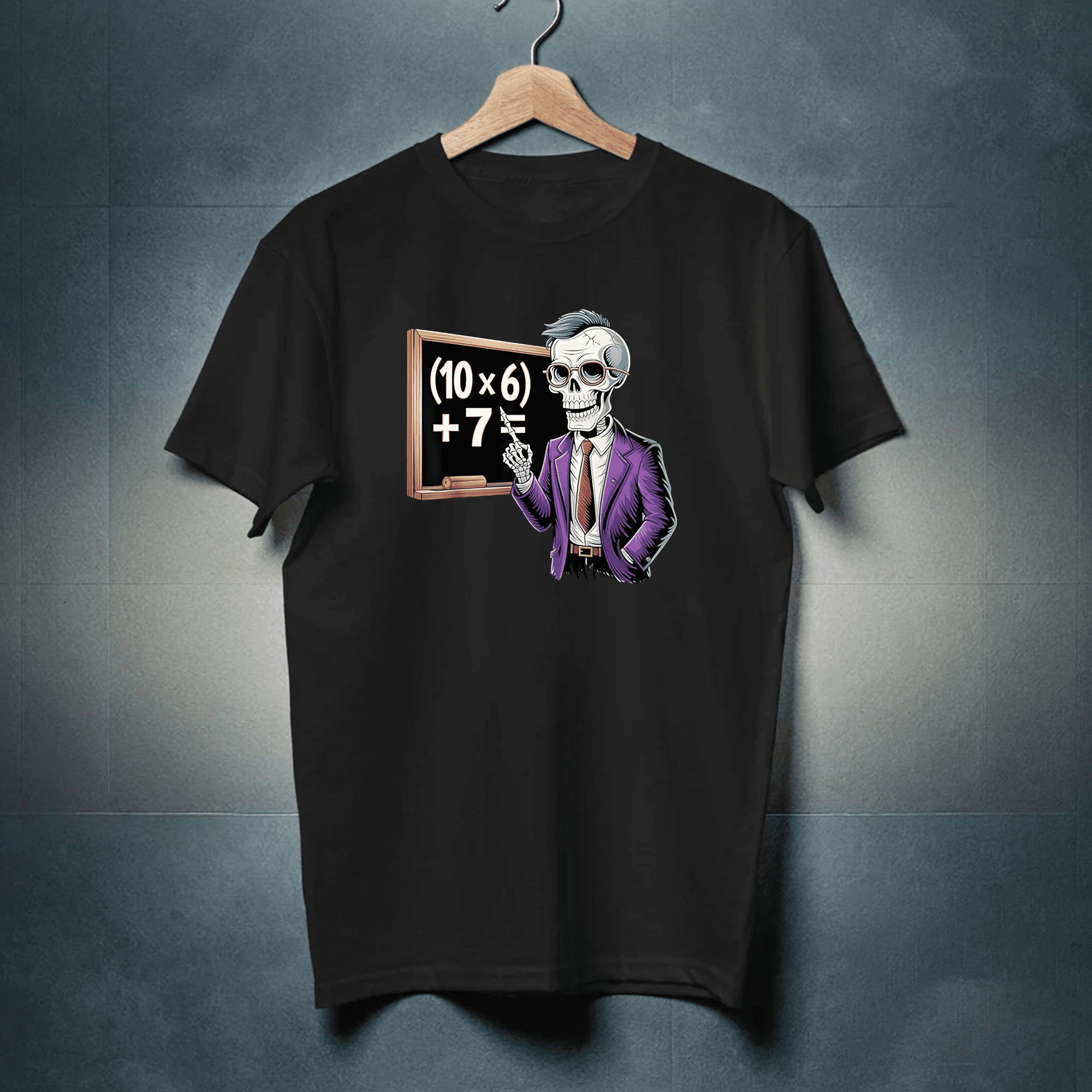 67 Math Teacher Meme Brainrot Six Seven Halloween Funny Unisex T-Shirt ...