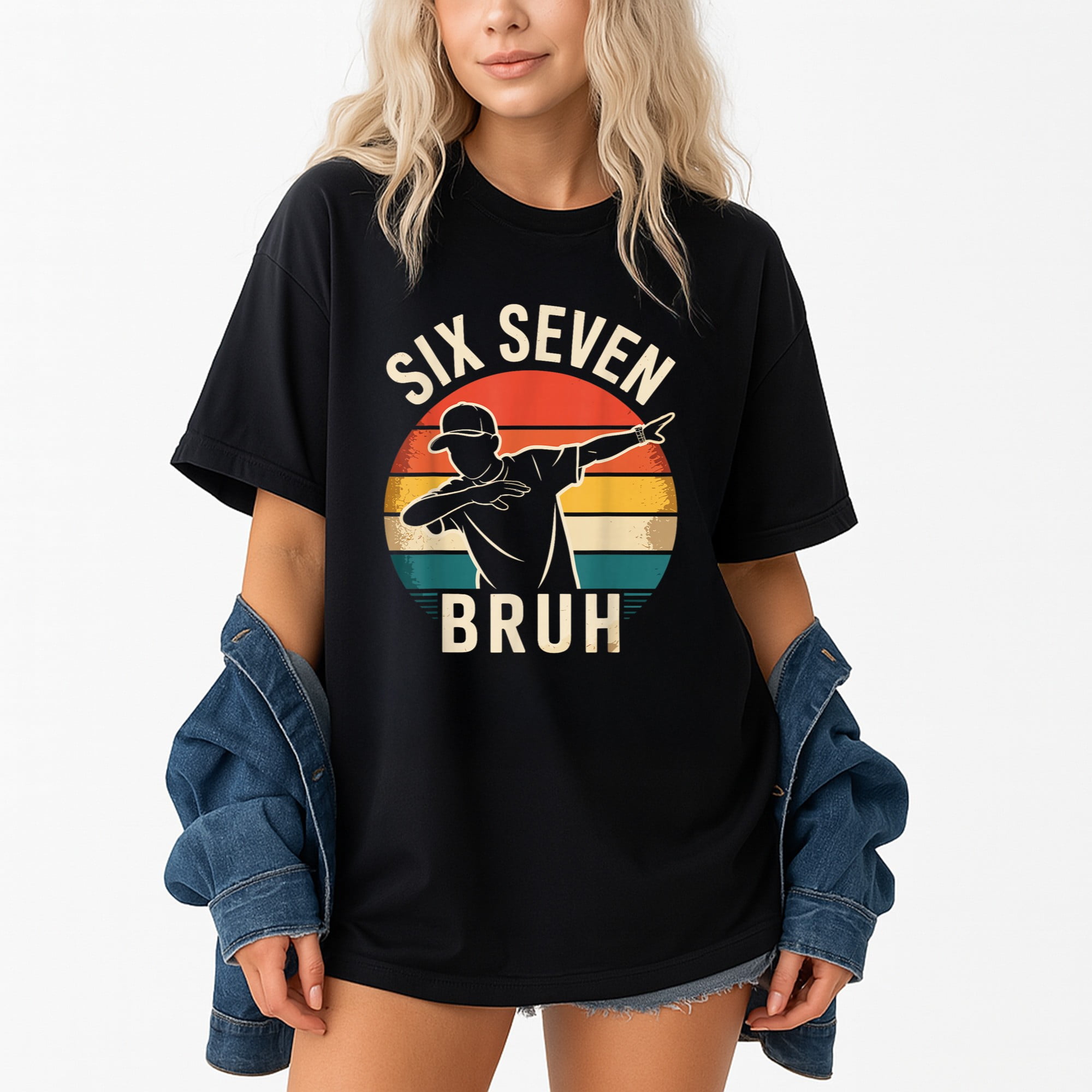 67 Meme 6 7 Numbers Dabbing Six Seven Bruh Boys – T-Shirt, Hoodie ...
