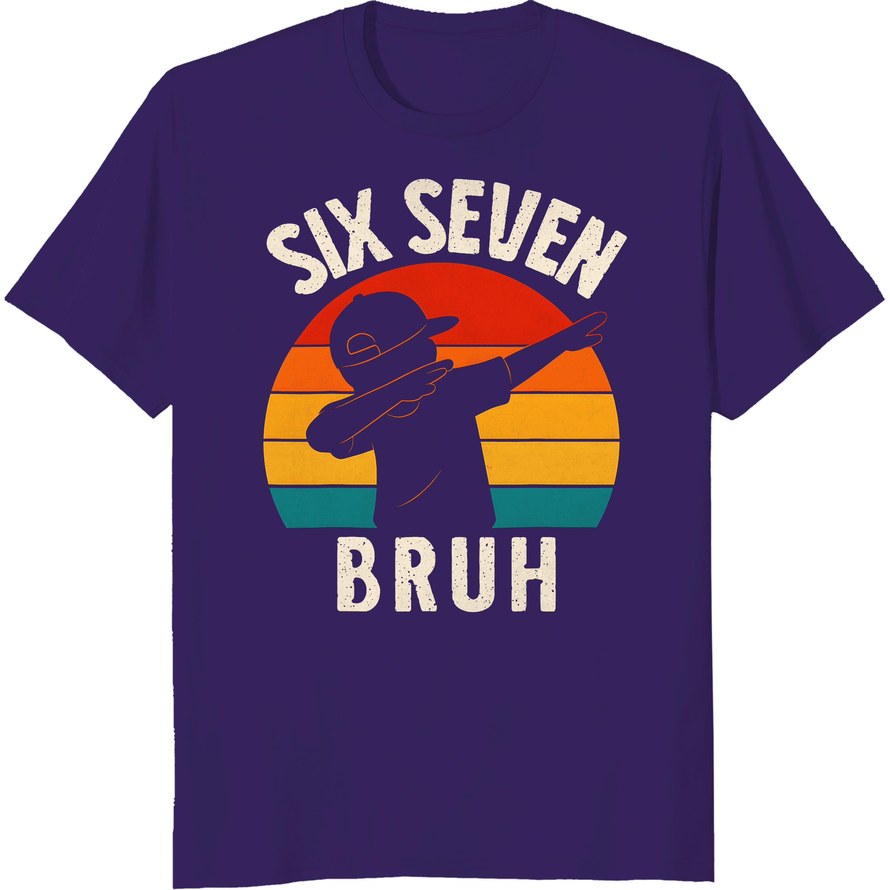 67 Meme 6 7 Numbers Dabbing Six Seven Bruh T-Shirt ,Full Sizes S-5XL ...