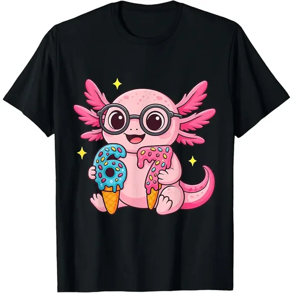67 Meme Axolotl Funny Six Seven Axolotl Lover for Girls Kids T-Shirt ...