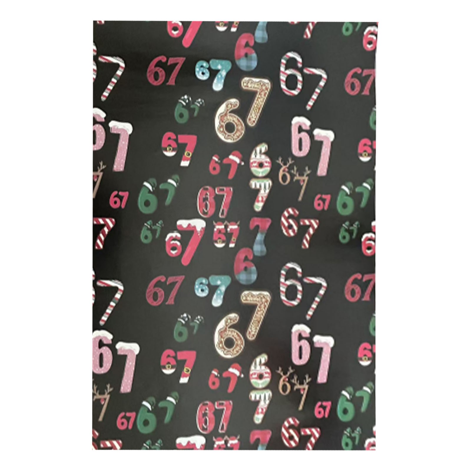 67 Meme Christmas Gift Wrap, Funny Christmas Wrapping Paper Roll, Six ...