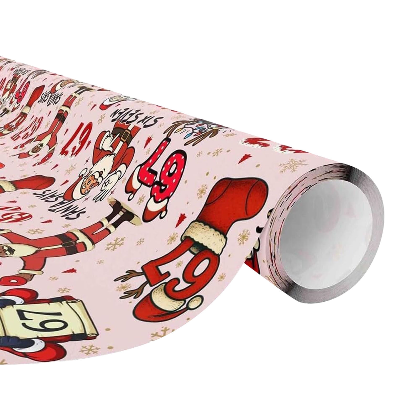 67 Meme Christmas Gift Wrap, Wrapping Paper Roll, Novelty Gift Wrap ...