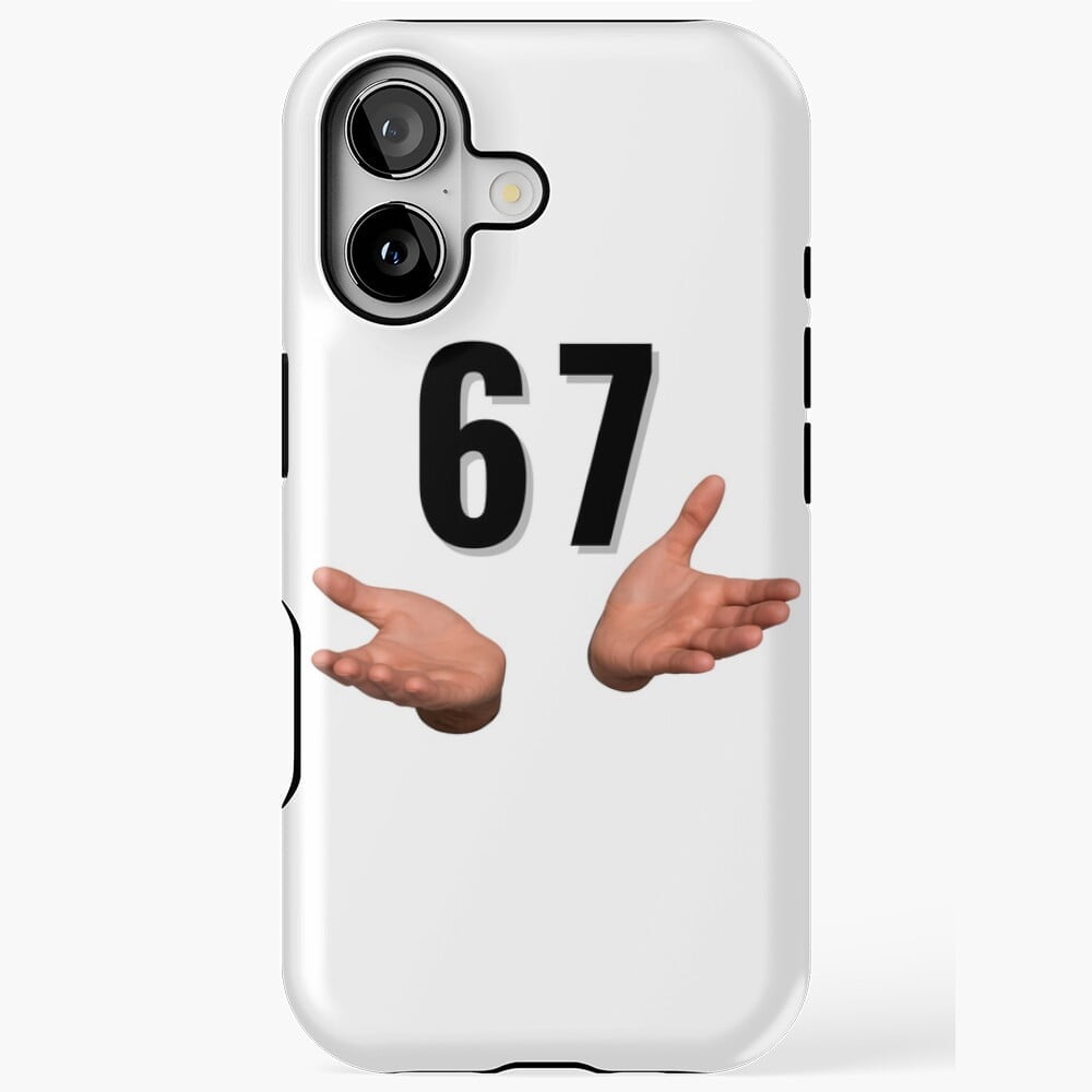 67 Meme Classic Humor Case for iPhone 17 16 15 14 13 12 11 Pro Max ...