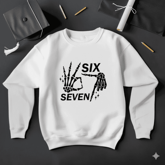 67 Meme Funny Number Trend Viral Humor Weird Internet Joke Cool Design ...