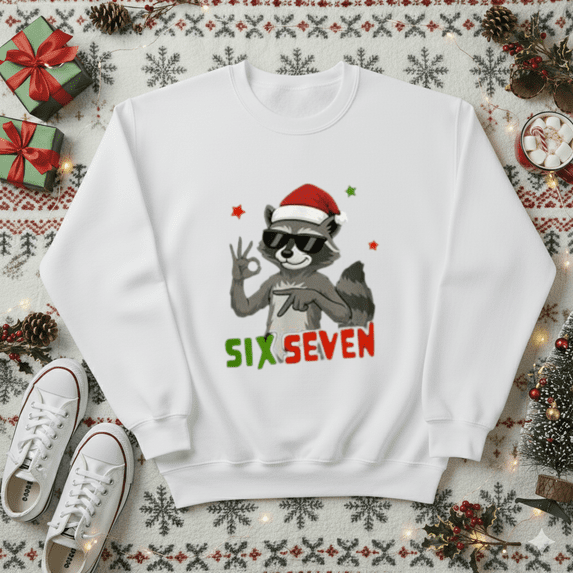 67 Meme Gen Alpha Viral Holiday Trend Funny Slang Humor Sweatshirt, up ...