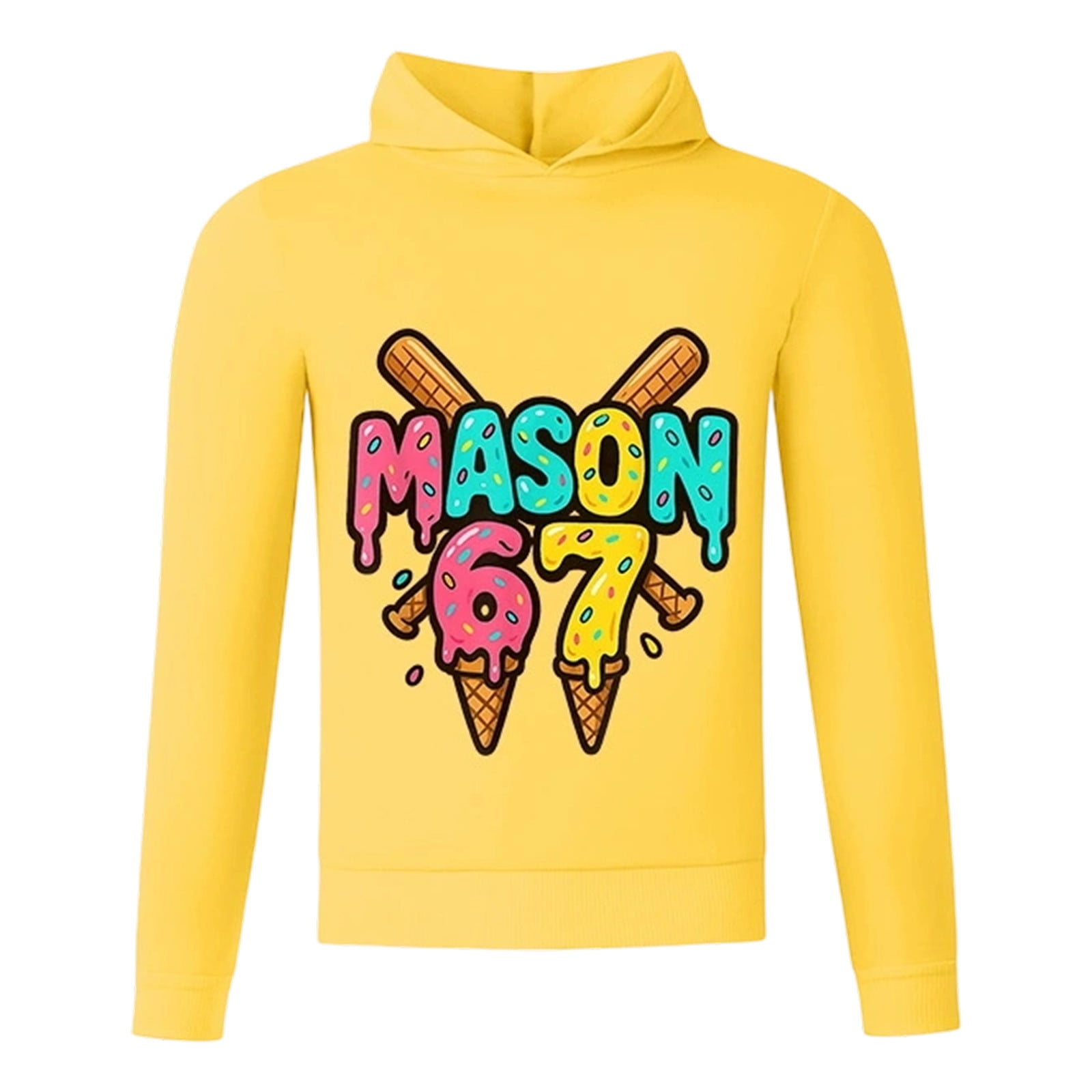67 Meme Hoodie Girls Classic Soft Lightweight 6 7 Hooded Sweatshirts St ...