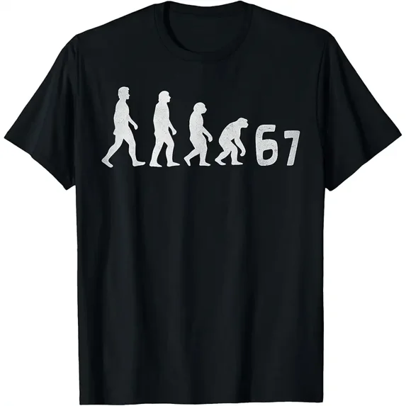 67 Meme Six Seven for Kids Women Men Boys Girls Brainrot T-Shirt ...