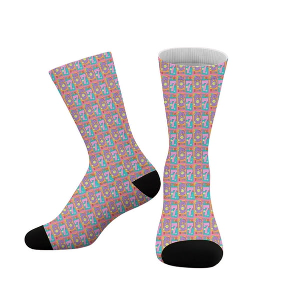 67 Meme Socks – Funny 6 7 Ices Creams Drips, Streetwear Socks for Men ...