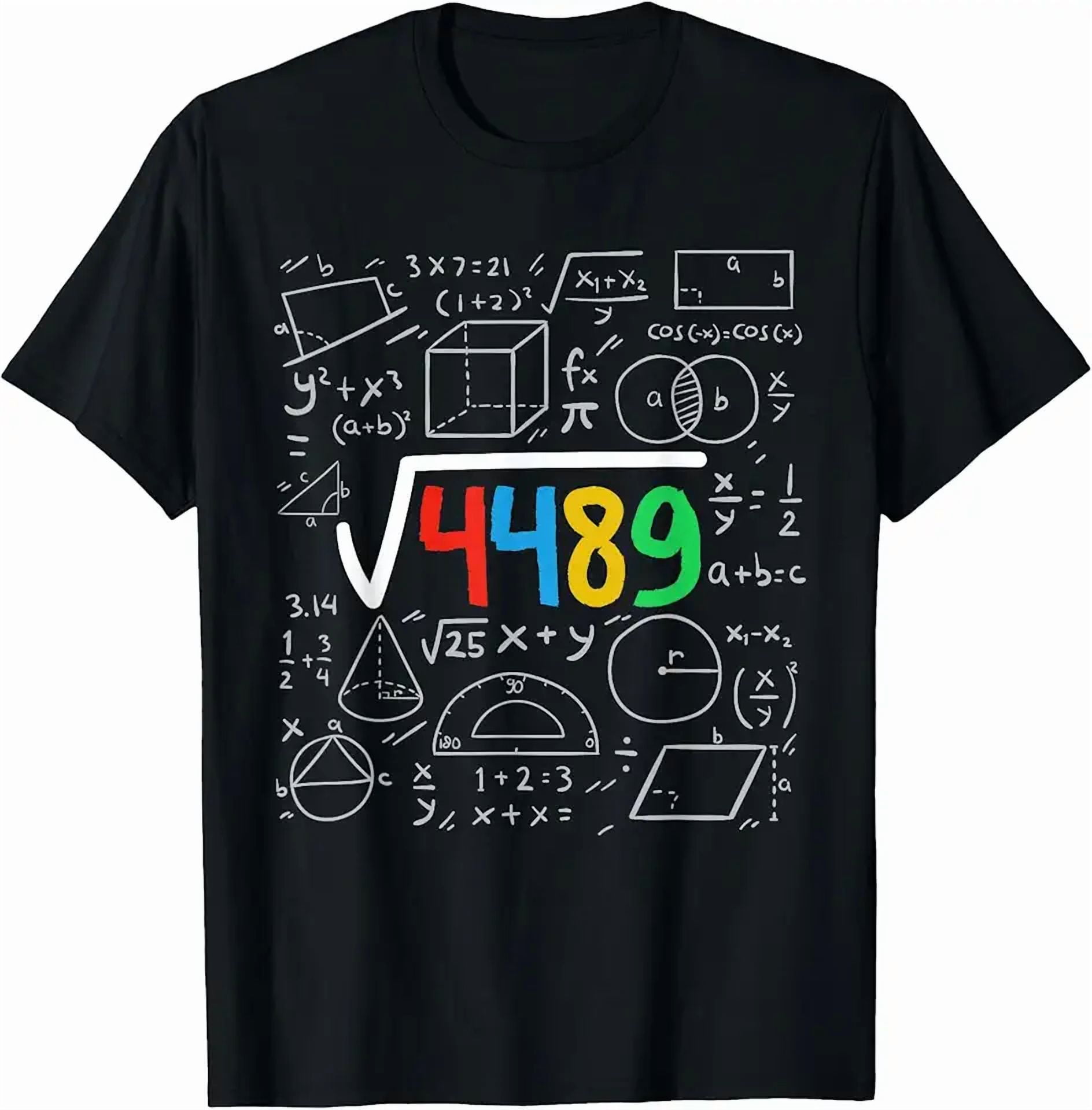 67 Meme Square Root 4489 Slang Six Seven Funny Math Teacher T-Shirt ...