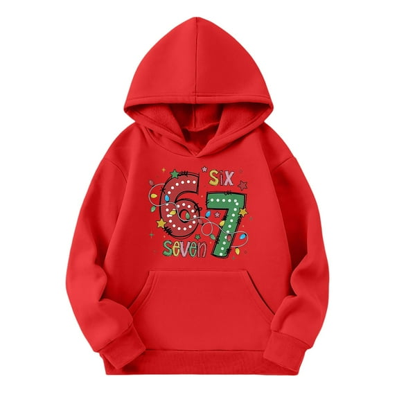 67 Meme Sweatshirt Six Seven Funny 6 7 Numbers Dabbing Teens Boys ...