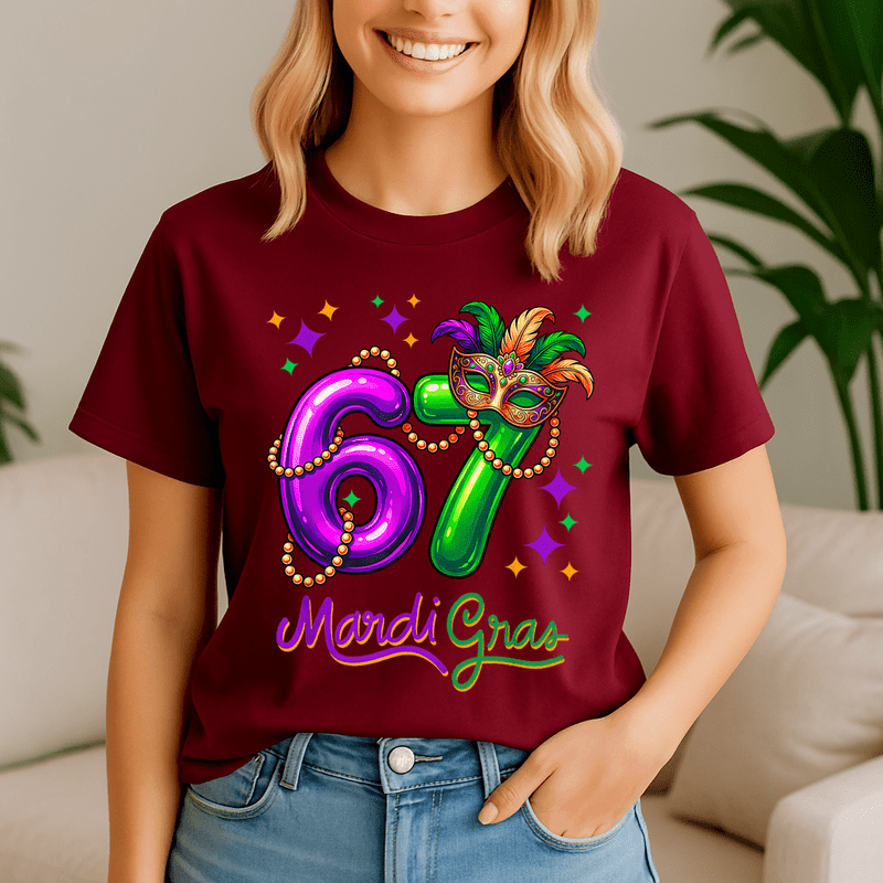 67 Meme Trending, Mardi Gras TShirt, Happy Mardi Gras, Holiday Shirt ...