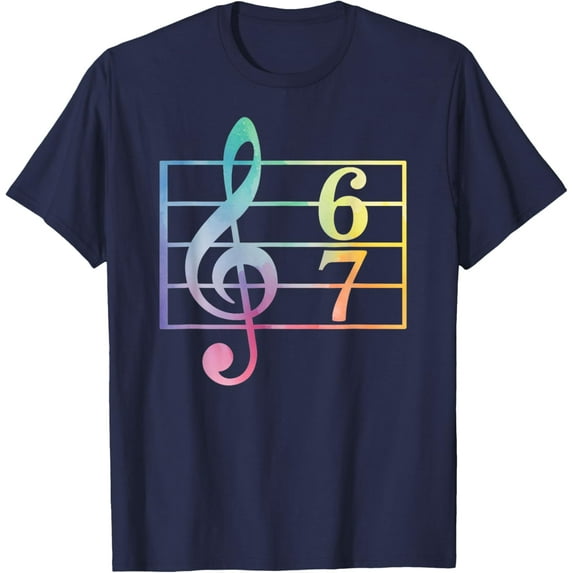 67 Music Meme Slang Six Seven Music Teacher Funny Musician T-Shirt ...