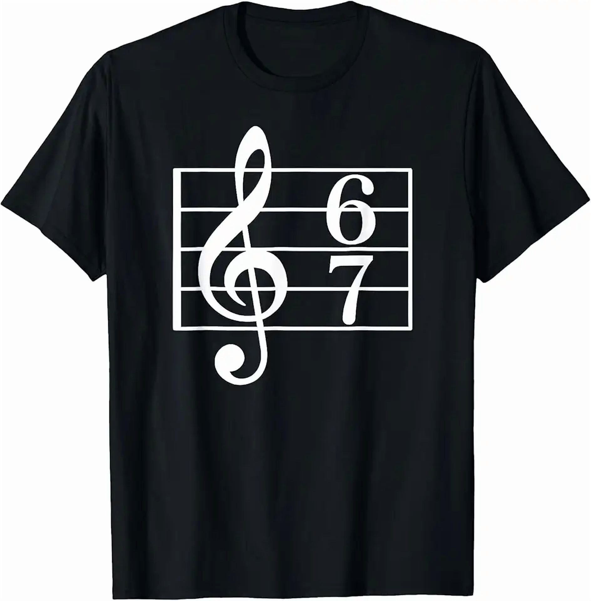 67 Music Meme Slang Six Seven Music Teacher School Choir T-Shirt ...