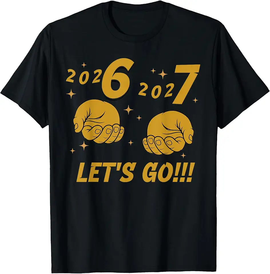 67 NYE 2026 Funny Boys Kids New Years Eve Party 6 7 Meme 6-7 T-Shirt ...