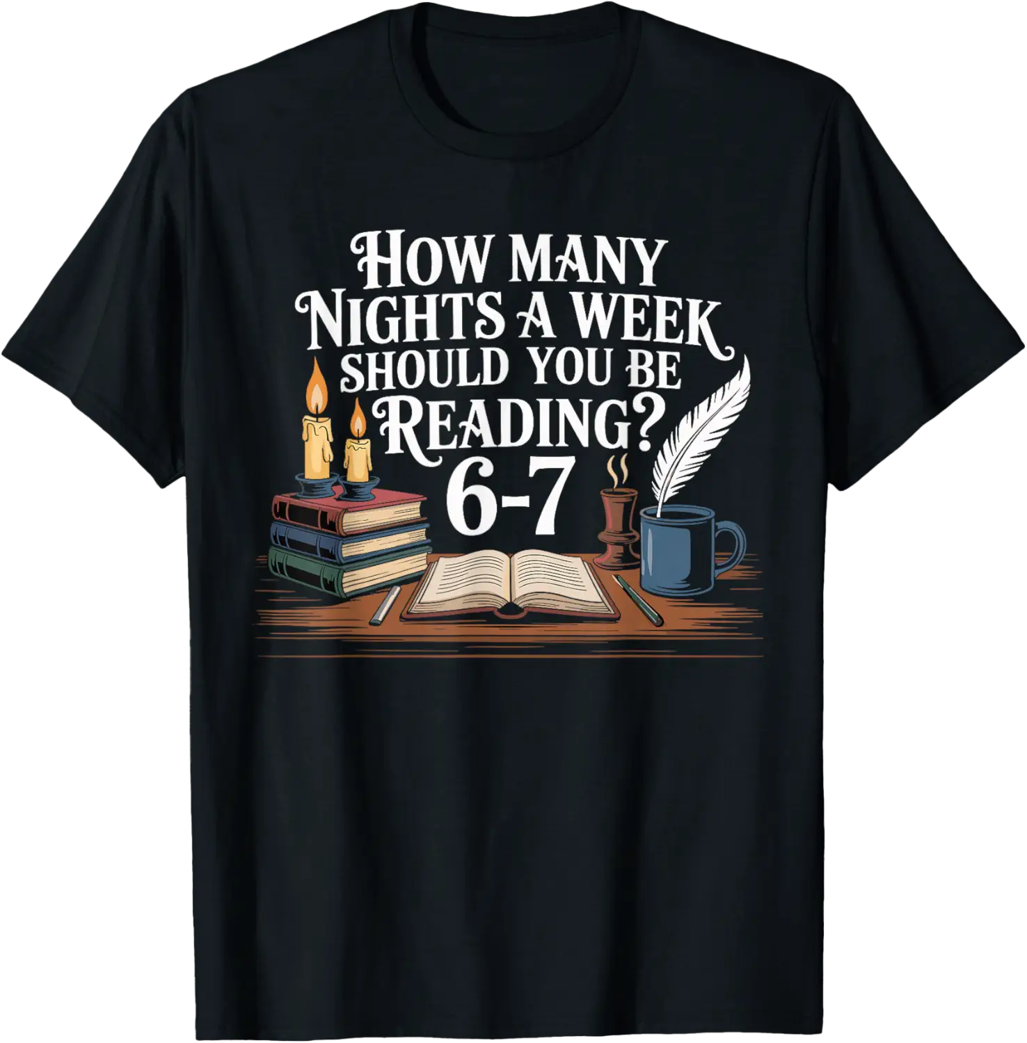 67 Nights Reading For Bibliophiles English Teacher T-Shirt - Walmart.com