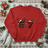 67 Number Meme Funny Holiday Gen Alpha Trend Humor Style Sweatshirt, up ...
