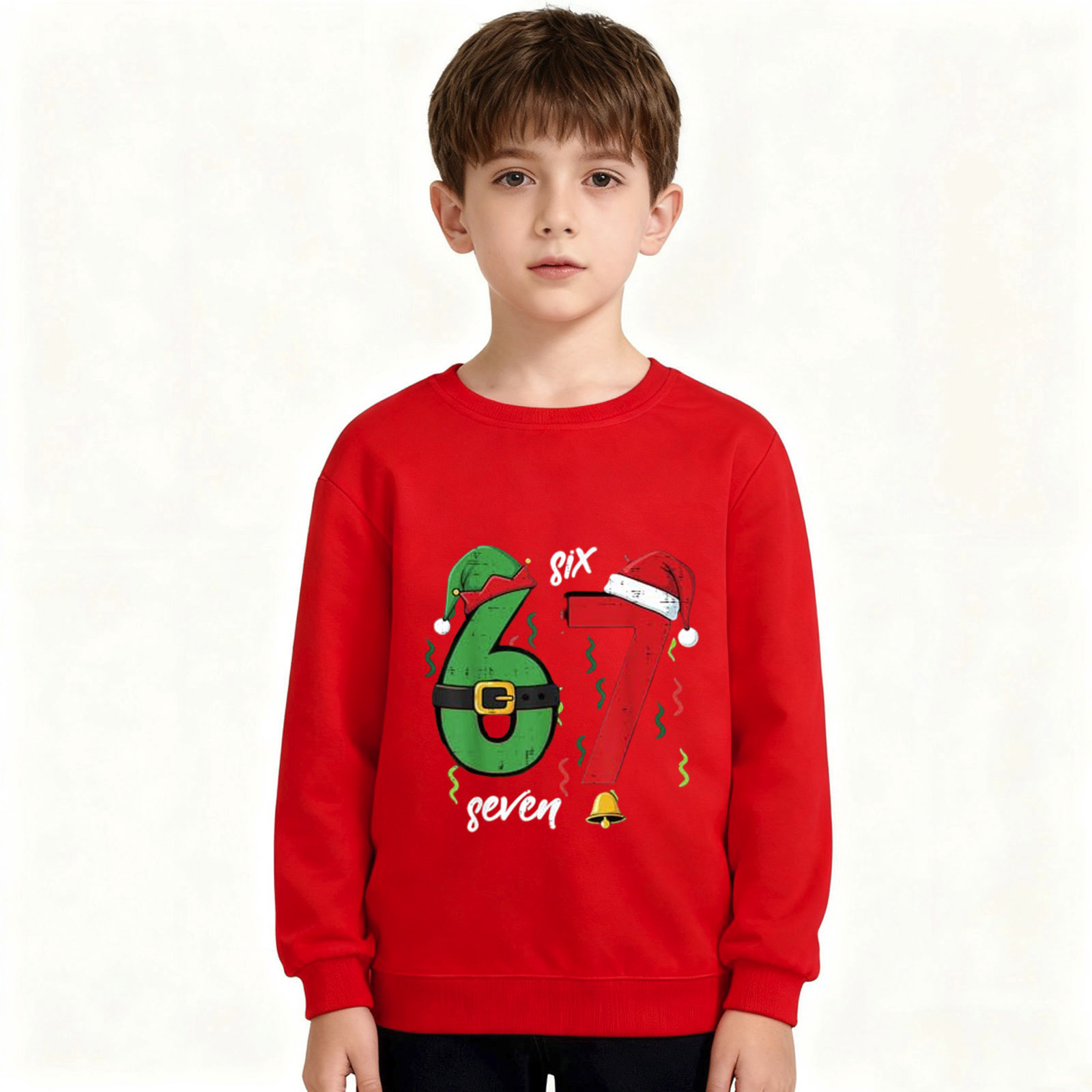 67 Numbers Shirt And Pants Set 6 7 Sweatsuit 2Pcs Clothes Sets Six ...