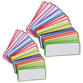Magnetic Dry Erase Name Tags and Labels for Office and Classroom