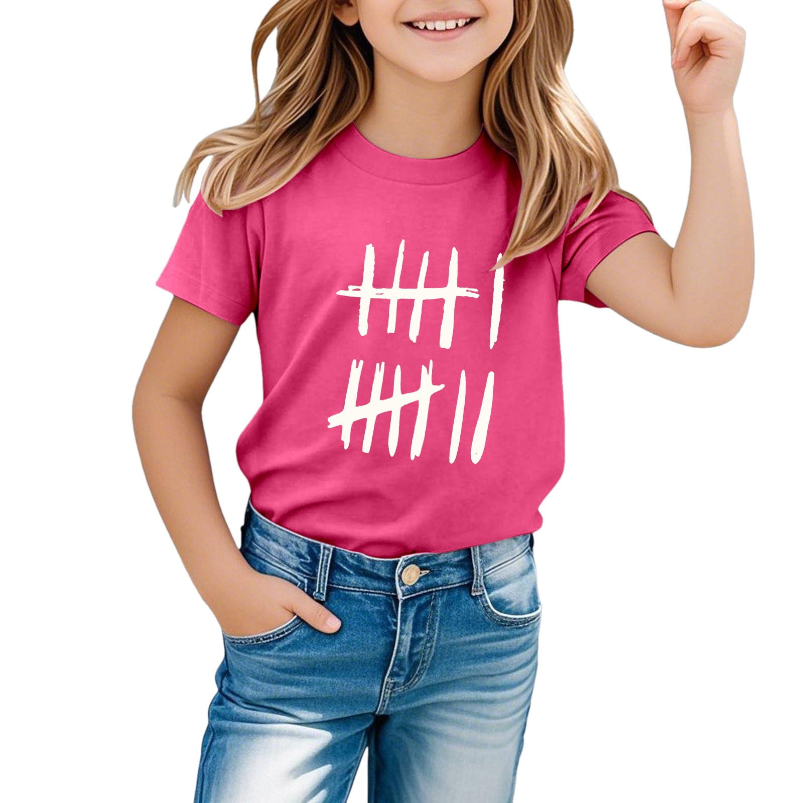 67 Shirt Boys, Shirts for Girls Crew Neck Y2k T Shirt Short Sleeve 6 7 ...