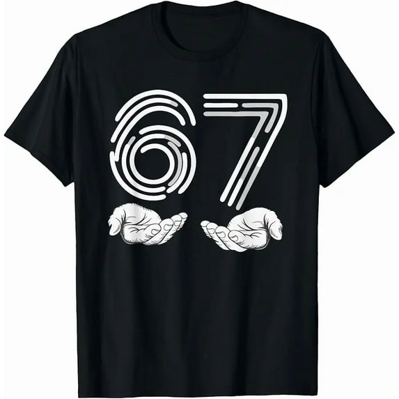 67 Shirt, Funny Shirts 67 Kid Meme six Seven Graphic Tees T-Shirt ...