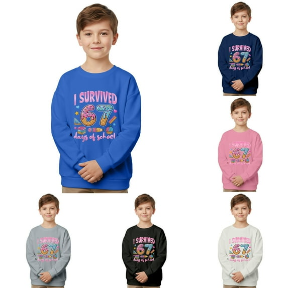 67 Shirt Six Seven 6 7 Meme Sweatshirt Kids Crewneck Soft Casual Long ...