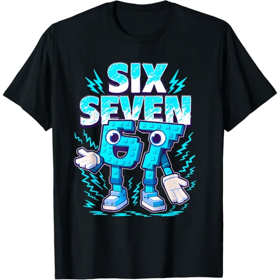 67 Six Seven 6 7 Italian Brainrot Boys Teens T-Shirt Tshirt All Size S ...