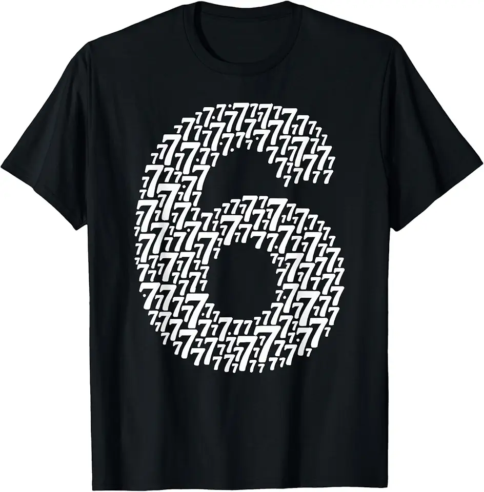 67 Six Seven Cool Matching 6 and 7 Design Funny 6-7 Meme T-Shirt ...