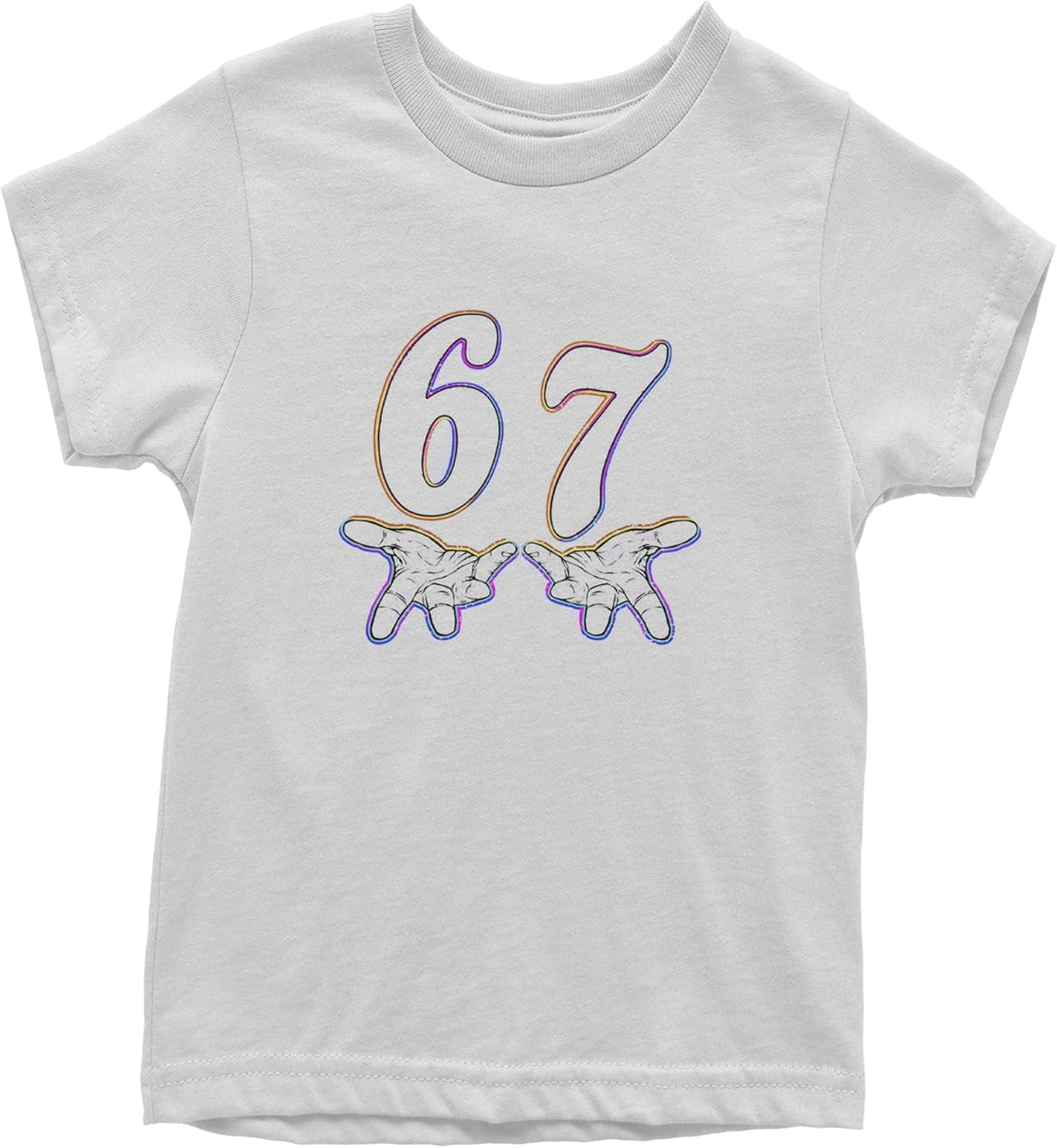 67 Six Seven Funny Kids Gaming Meme Boy Girl T-Shirt - Walmart.com