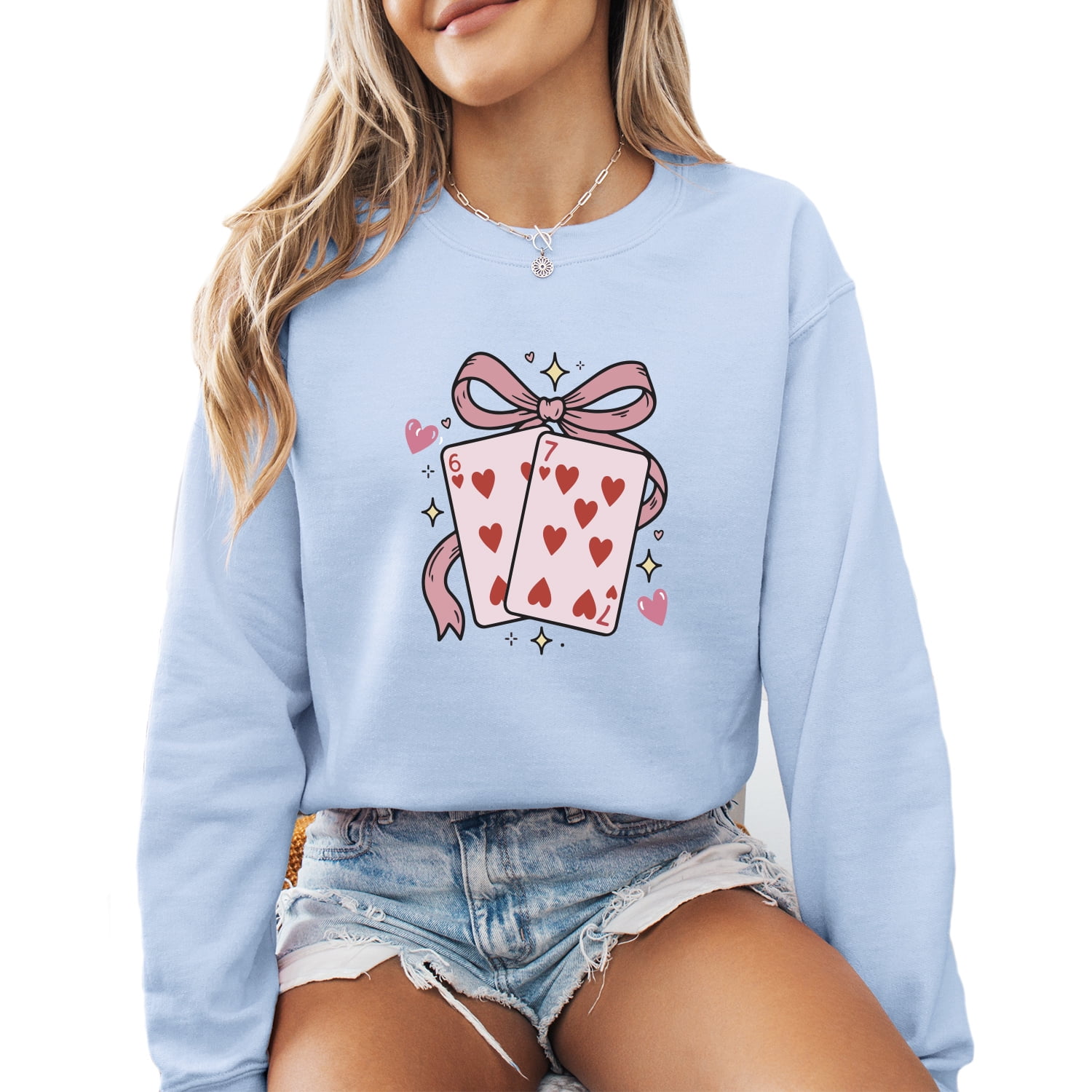67 Six Seven Funny Meme Sweatshirt Women Cute Gifts Casual Long Sleeve ...