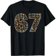 67 Six Seven Italian Brainrot Gen Alpha Meme T-Shirt - Walmart.com