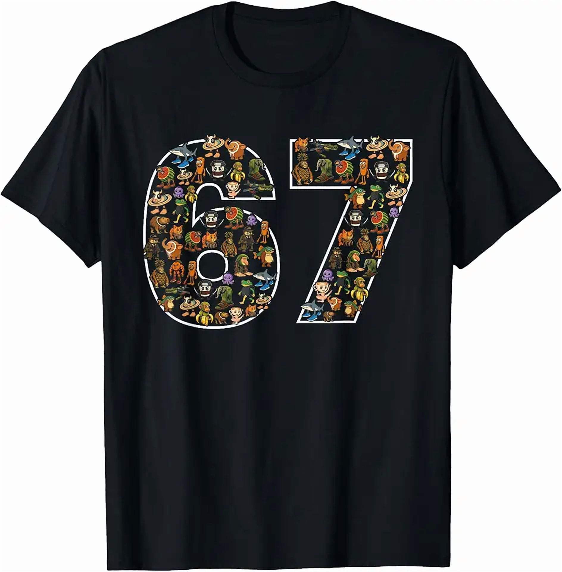 67 Six Seven Italian Brainrot Gen Alpha Meme T-Shirt - Walmart.com